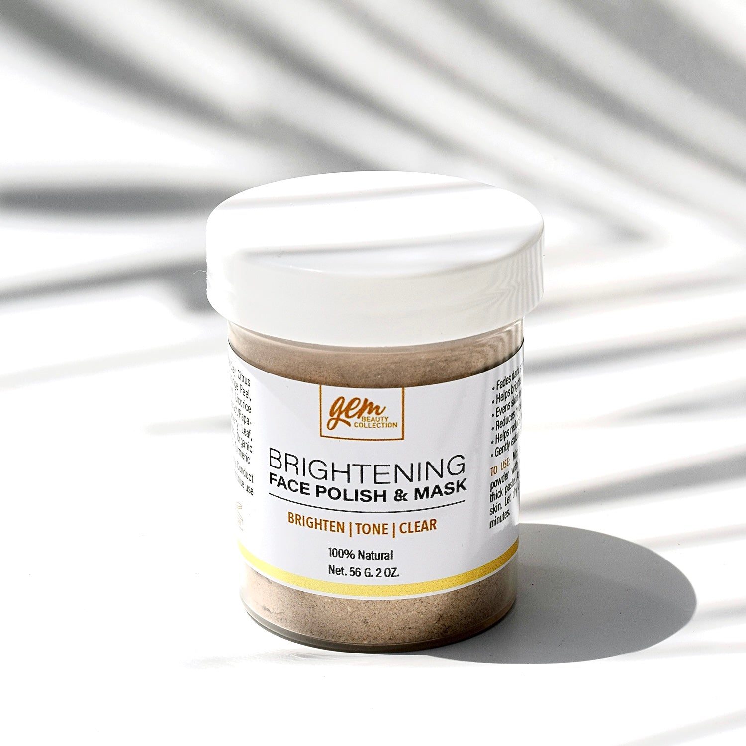 Brightening Face Mask – Gem Beauty Collection
